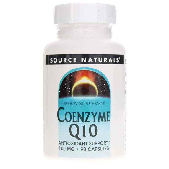 Coenzyme Q10 100 Mg Capsules, Source Naturals